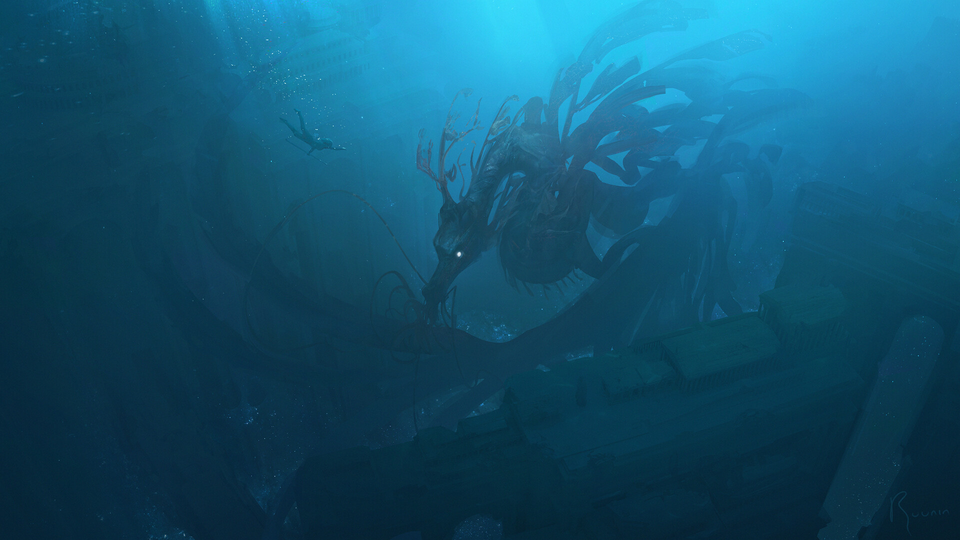 ArtStation - Ysdall, The Great Leviathan