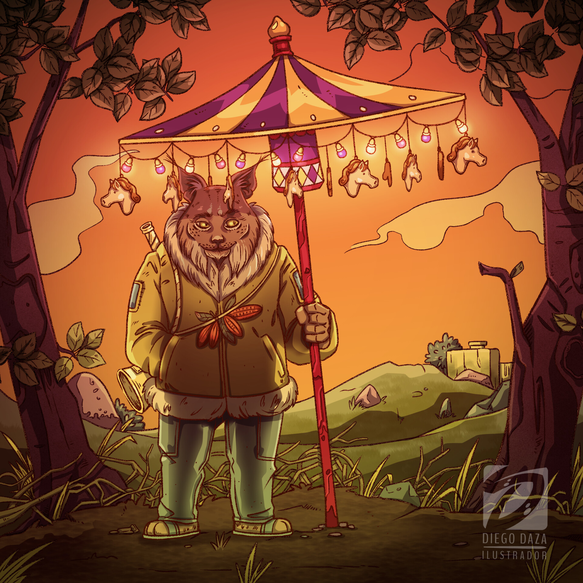 ArtStation - The lynx carousel