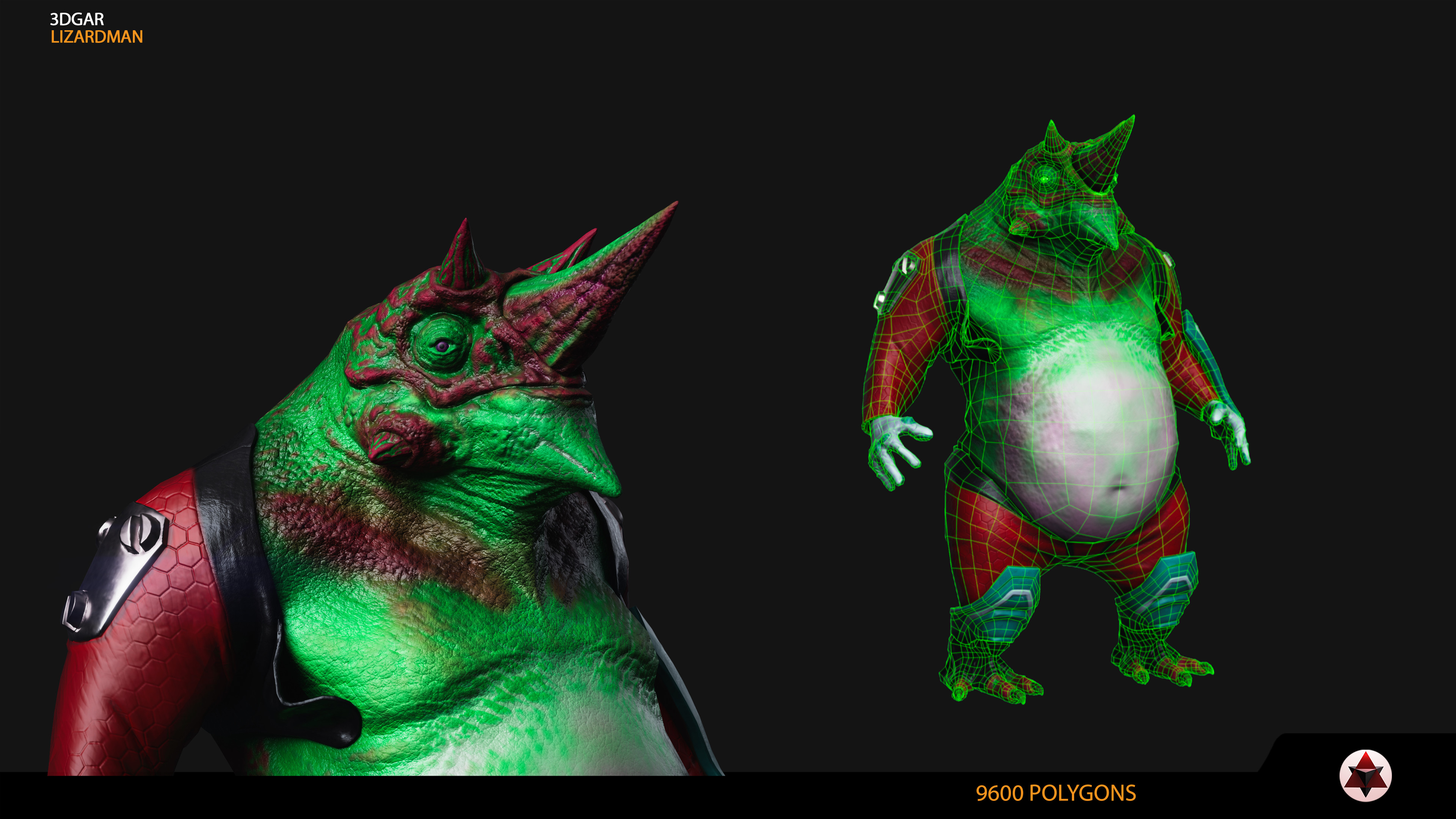 Edgar Arturo Dominguez - Lizardman Texture set