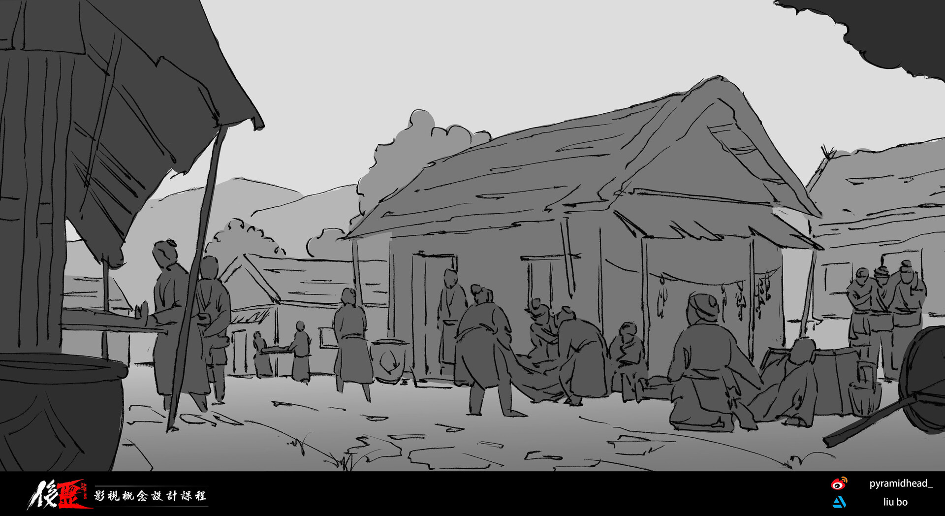 Junling concept art workshop - 3期学员概念图作品-刘博