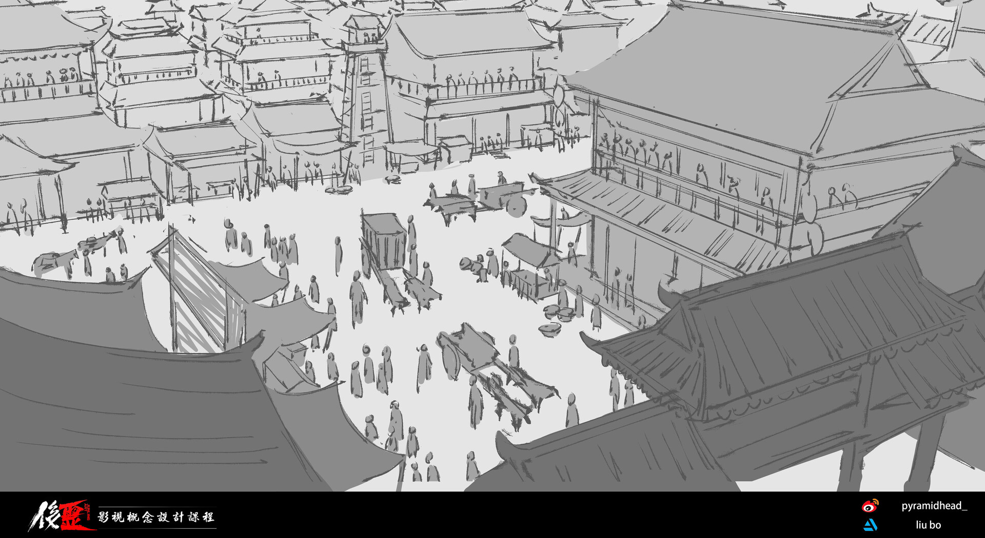 Junling concept art workshop - 3期学员概念图作品-刘博