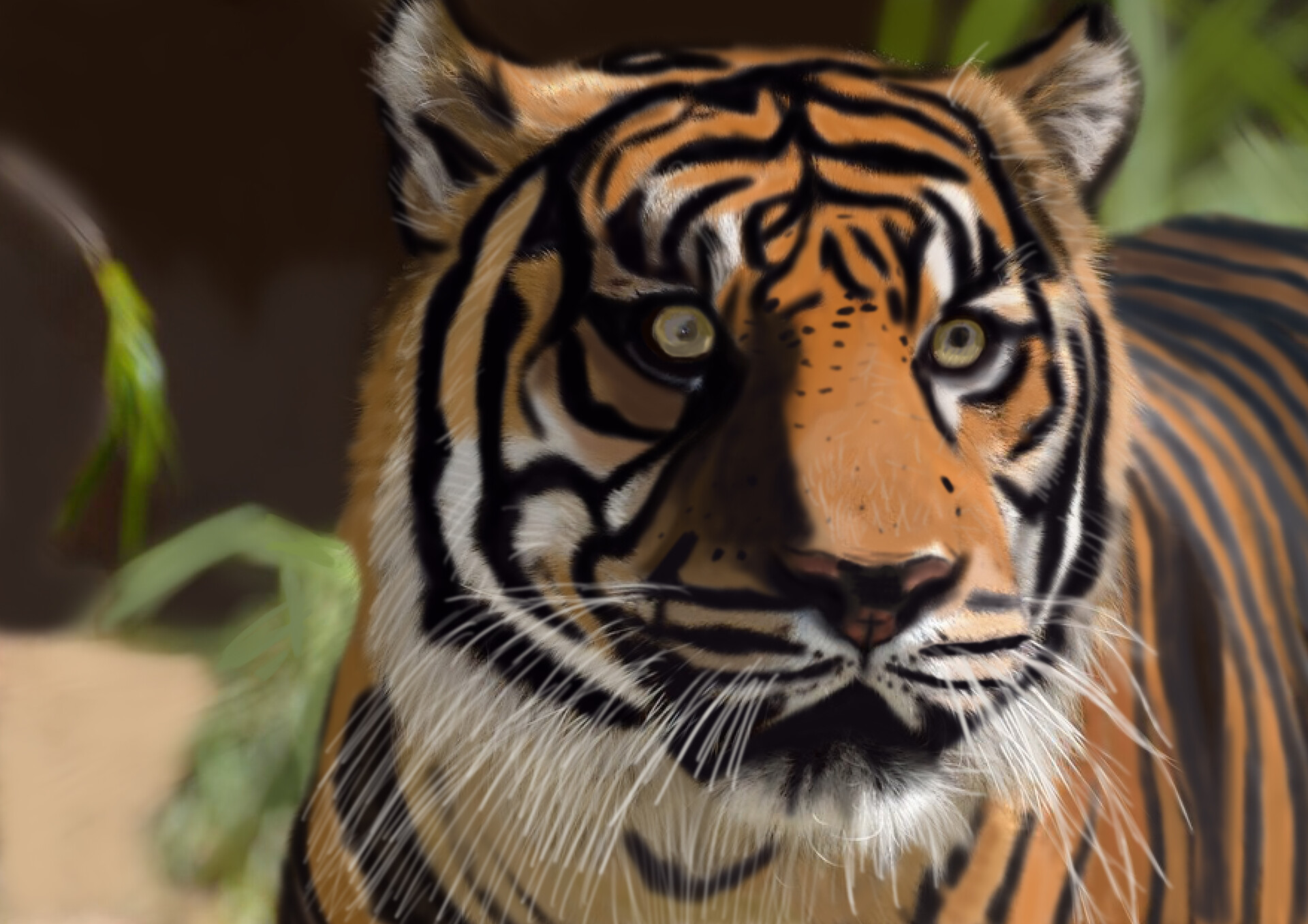 ArtStation - tiger 2022