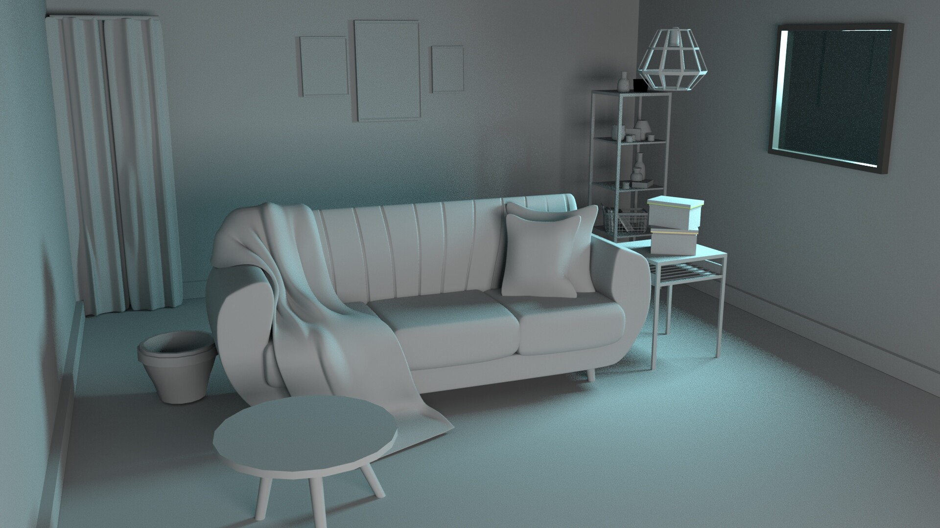 ArtStation - room setup