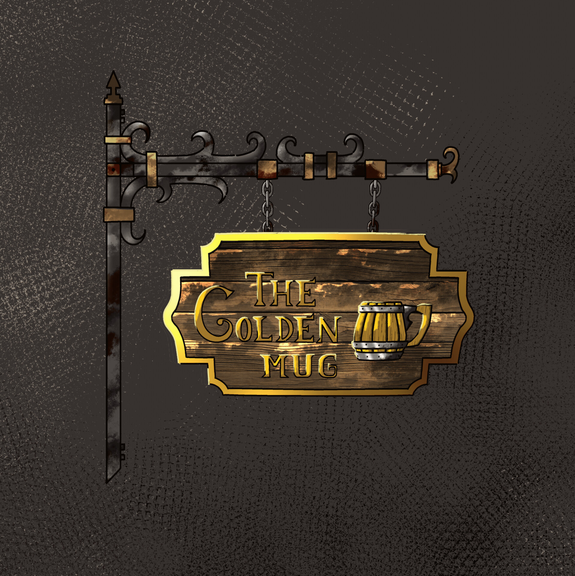 ArtStation - Sign animated