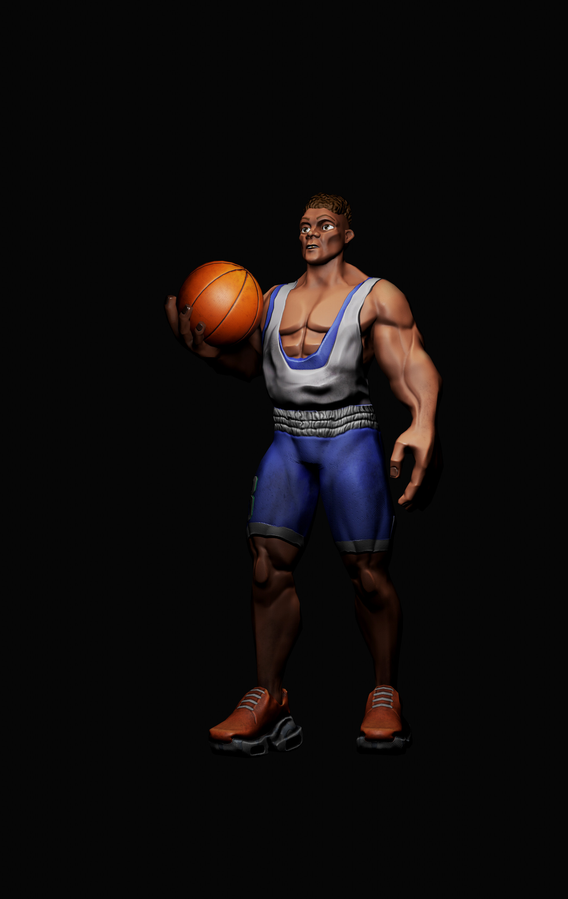 ArtStation - Basketball Player (PBR workflow)