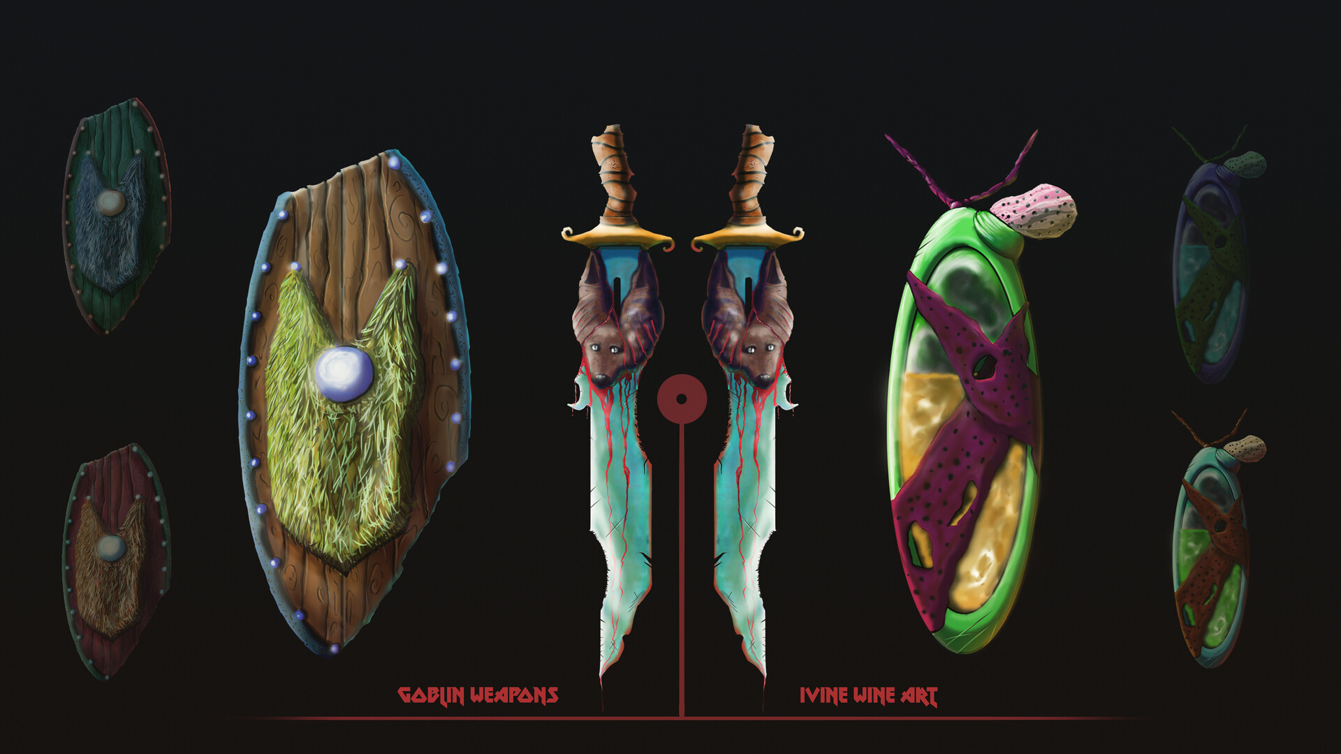 ArtStation - Goblin weapons