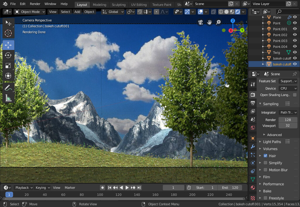 ArtStation - 3D Environment Done by me in Blender 2.9