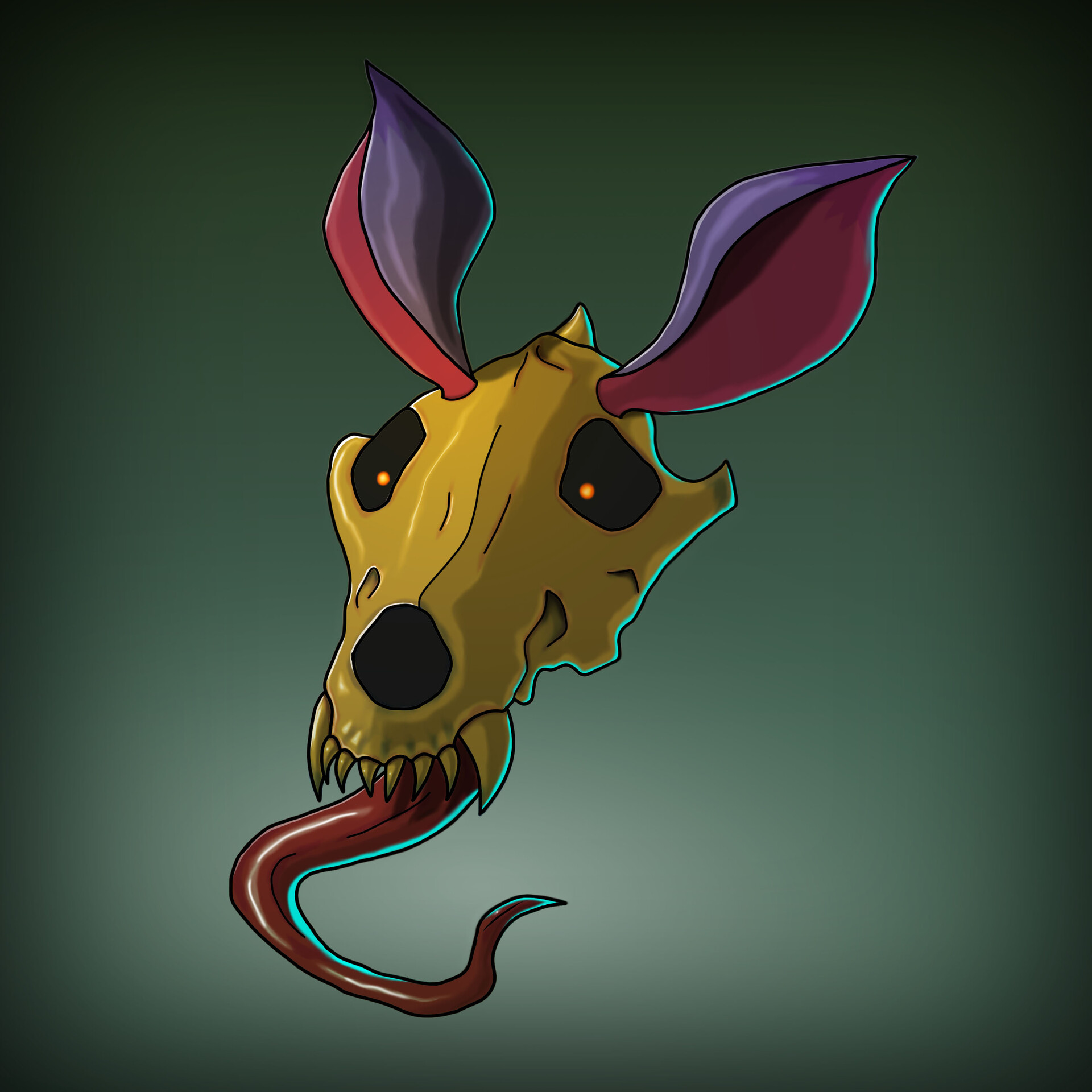 ArtStation - Creature head