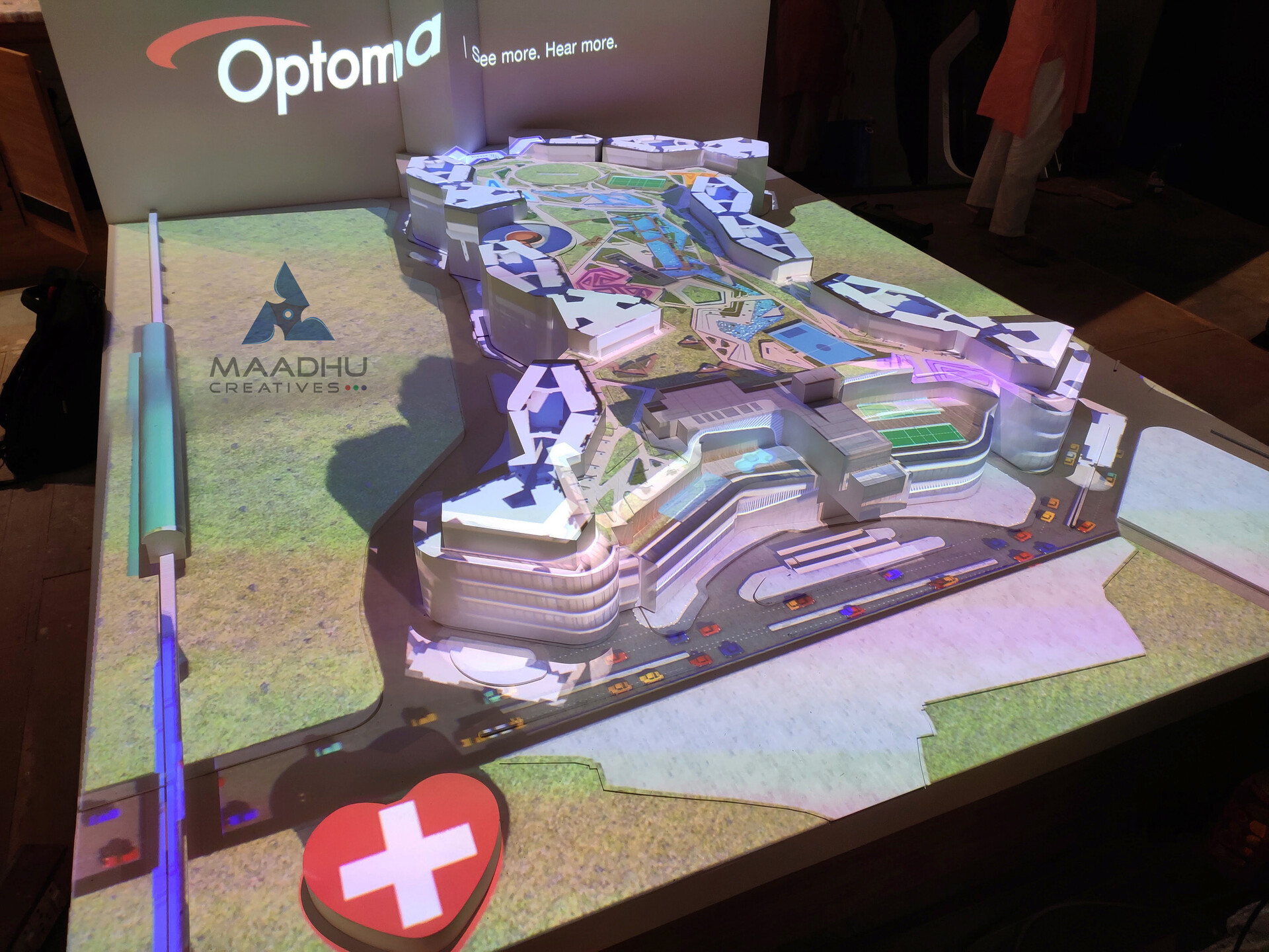 ArtStation - Architectural Block Models - Projection Mapping