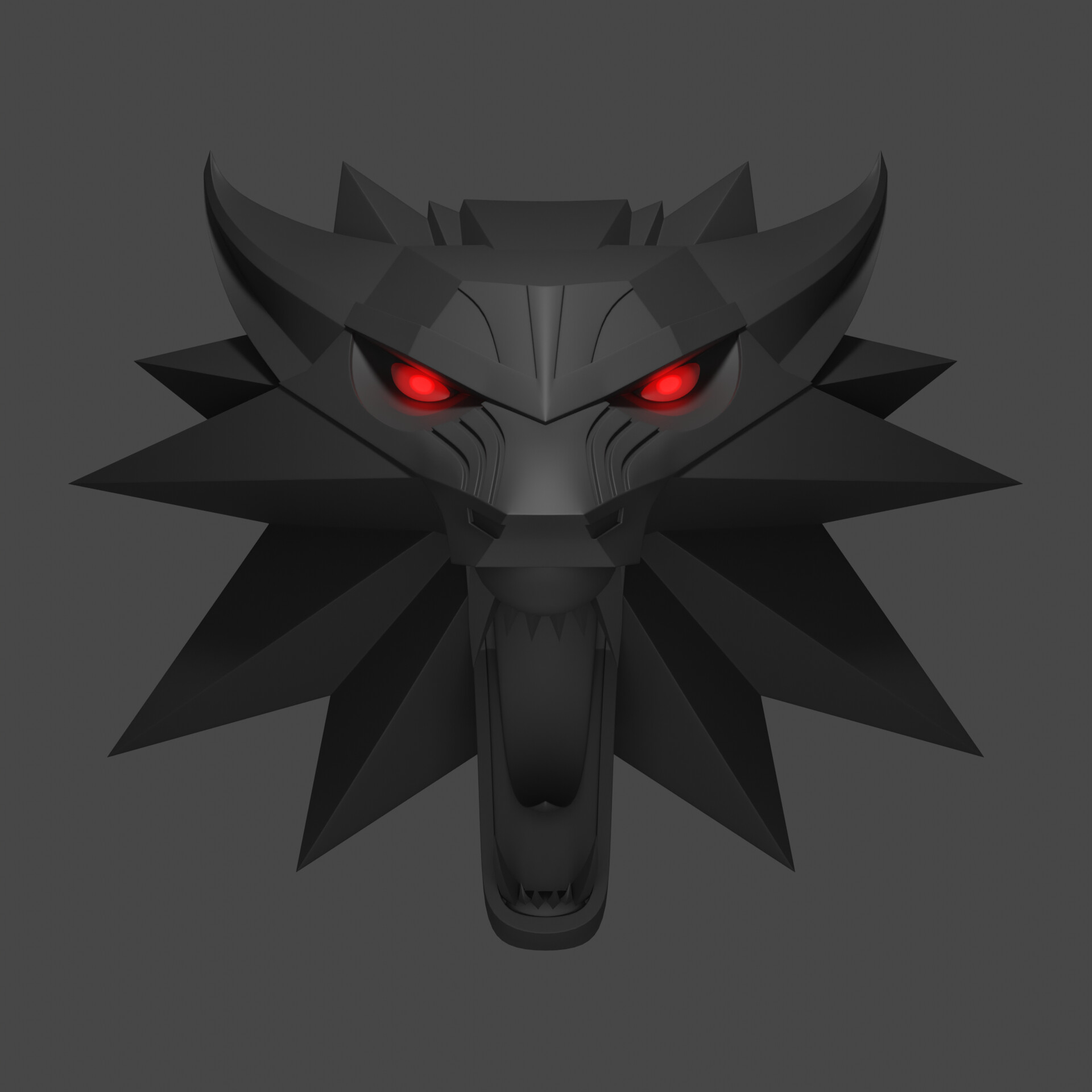 ArtStation - Witcher 3 Medallion