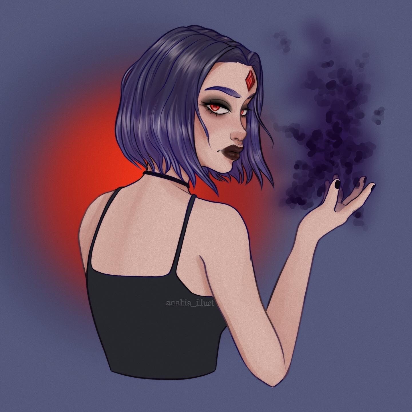 Analiia Illustrations - Raven Fan art