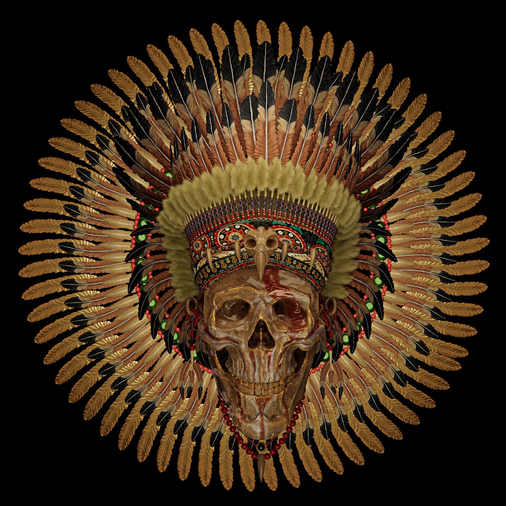 ArtStation - Red Indian