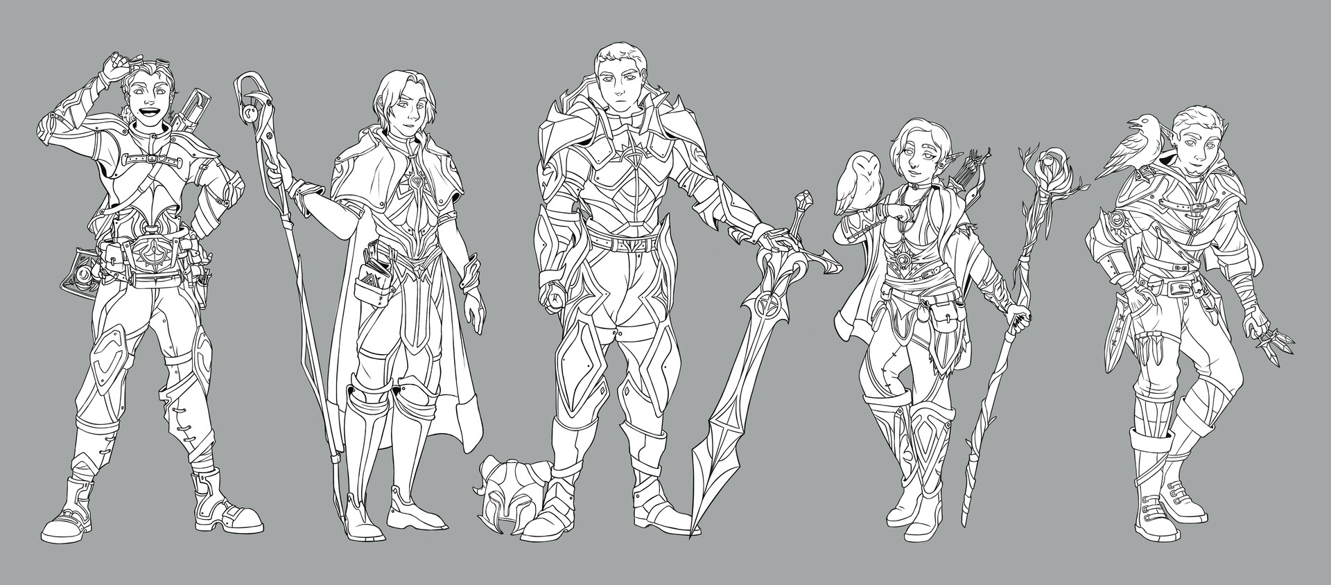 ArtStation - Fantasy Character Designs