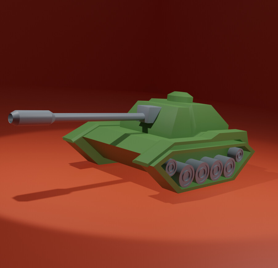 ArtStation - Tank 3D