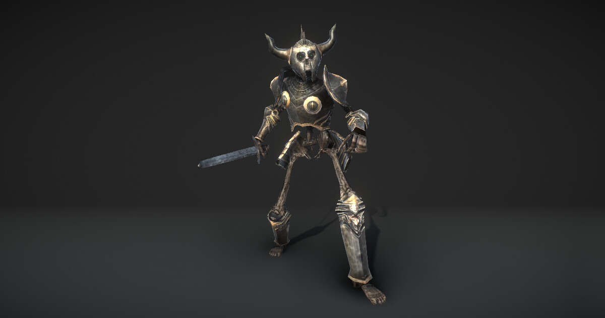 ArtStation - Skeleton Soldier A