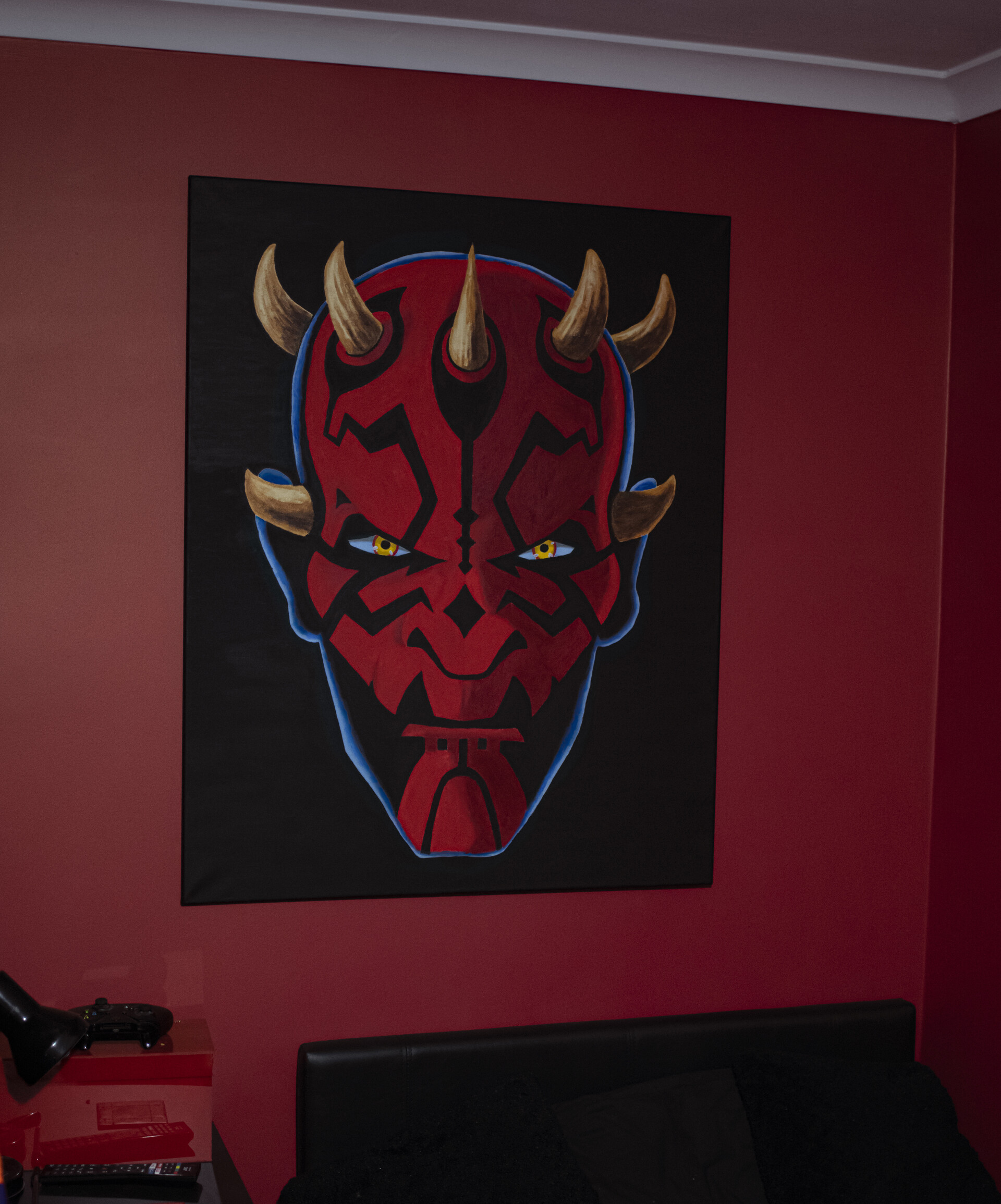 ArtStation - Darth Maul - acrylics on canvas