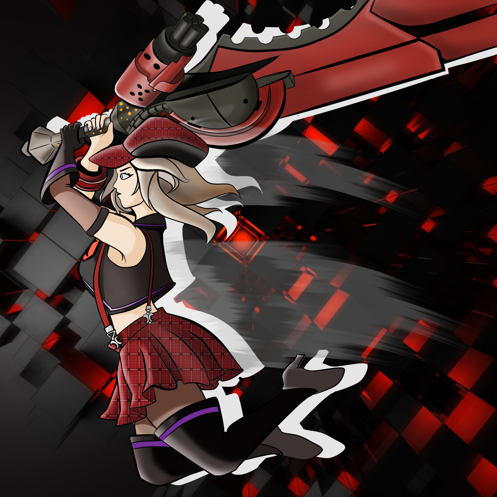 Artstation God Eater Fan Art