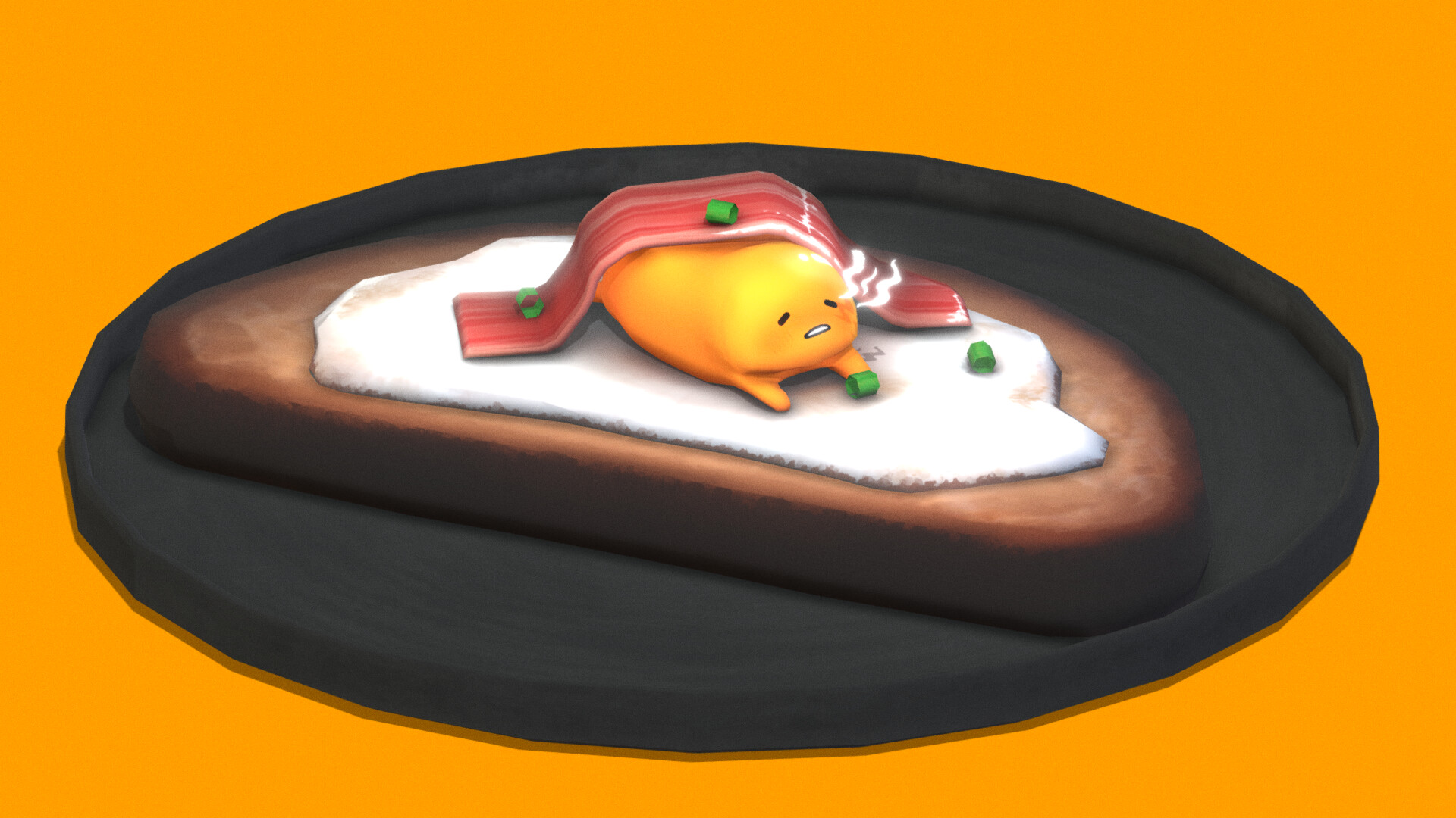 Josh Rai - Gudetama on Toast
