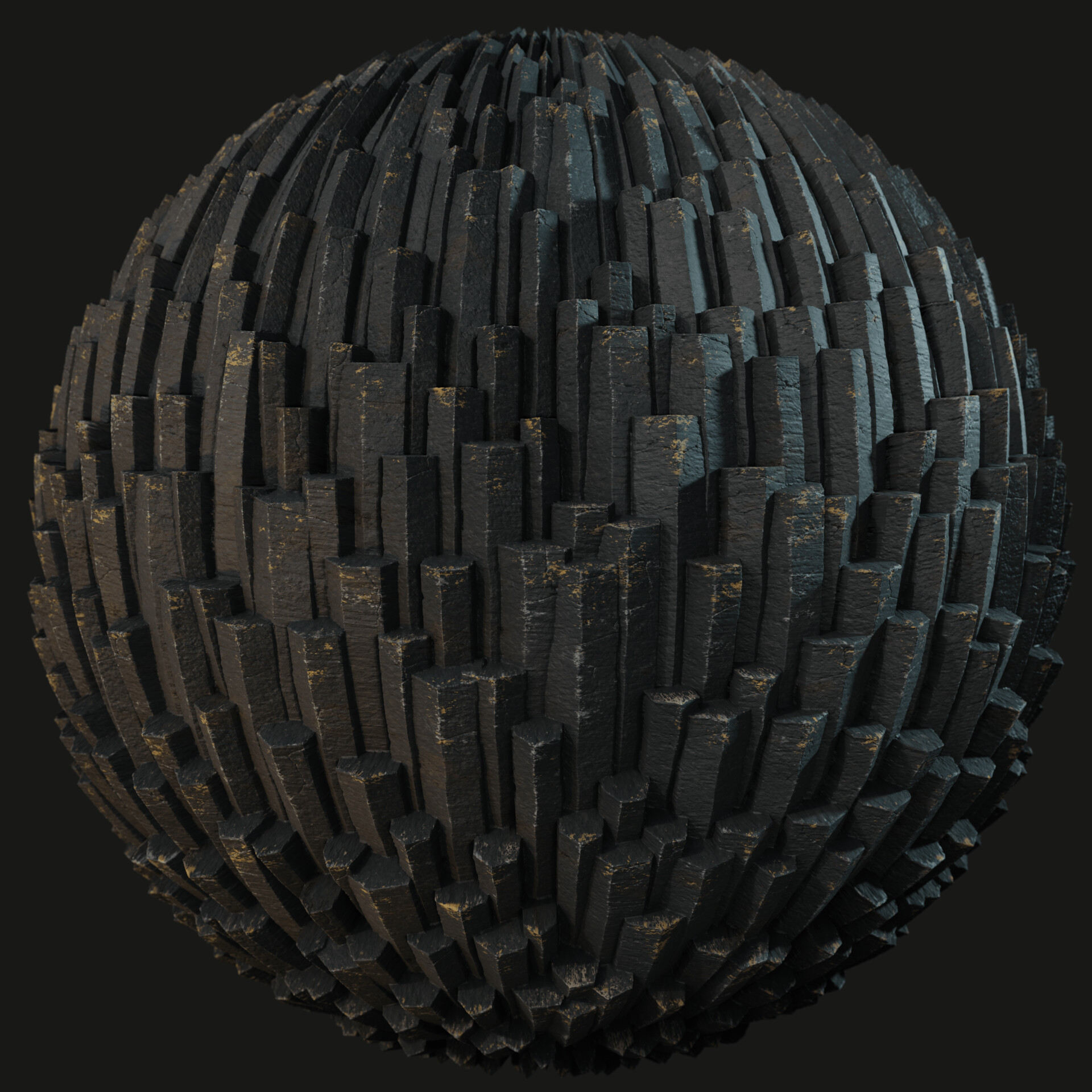 ArtStation - Icelandic Basalt Columns and Marble Tiles Material Study