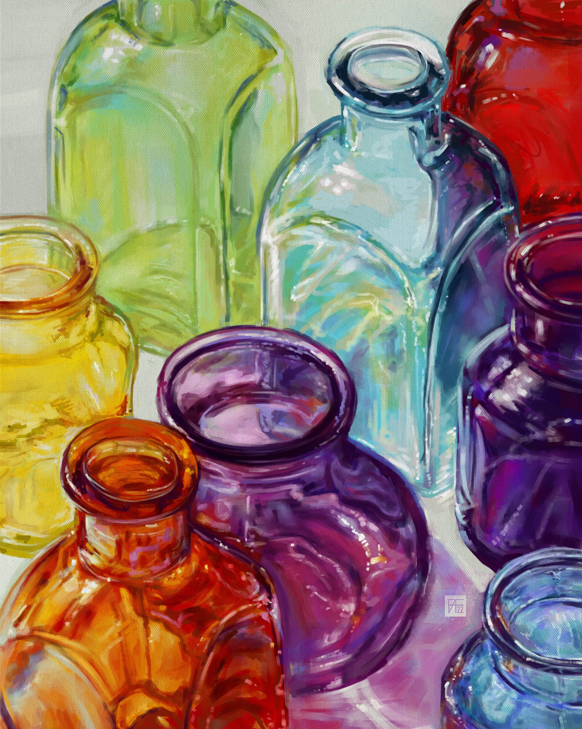 ArtStation - Colored Glass
