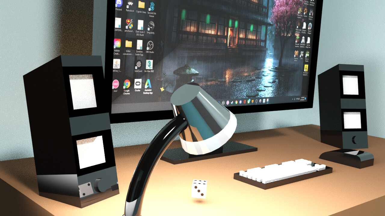 ArtStation - Model 4 Assignment (Editable Poly Sub-Objects)