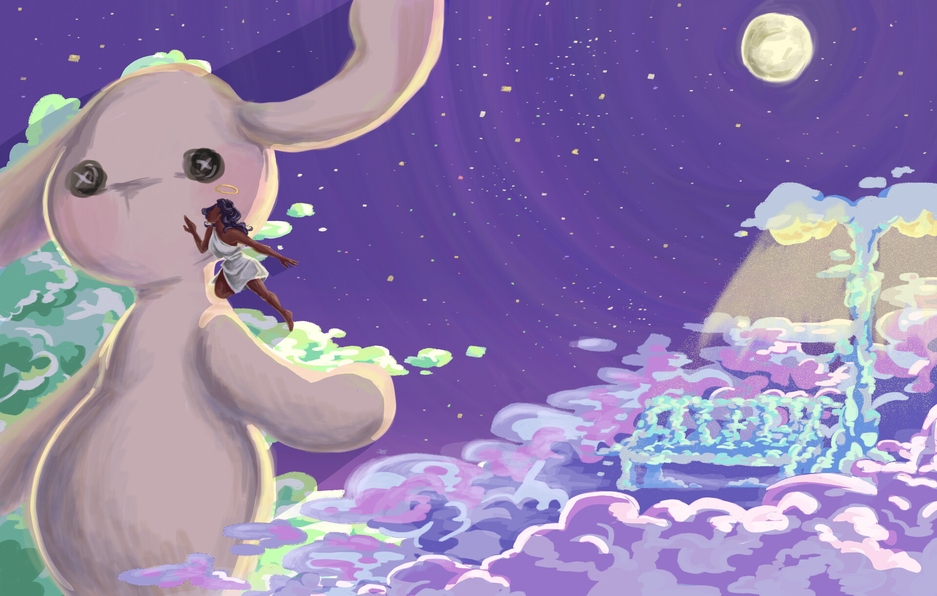 ArtStation - Cloud Bunny