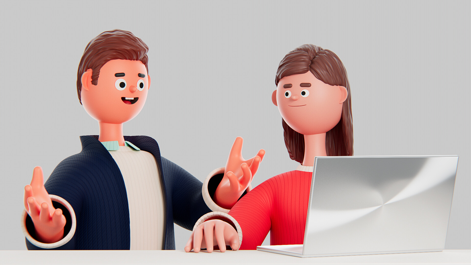 ArtStation - Clara & Fin