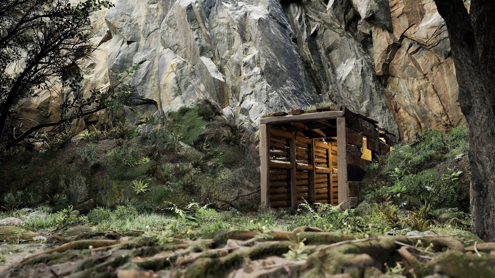 ArtStation - Abandoned mine