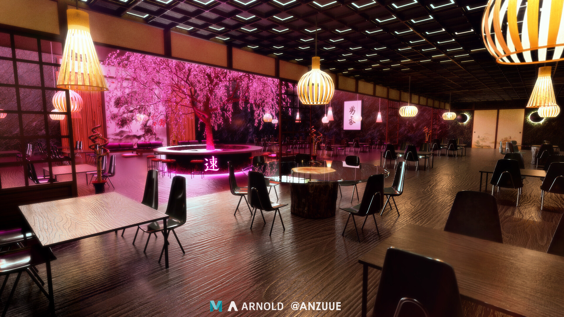 ArtStation - Japanese restaurant