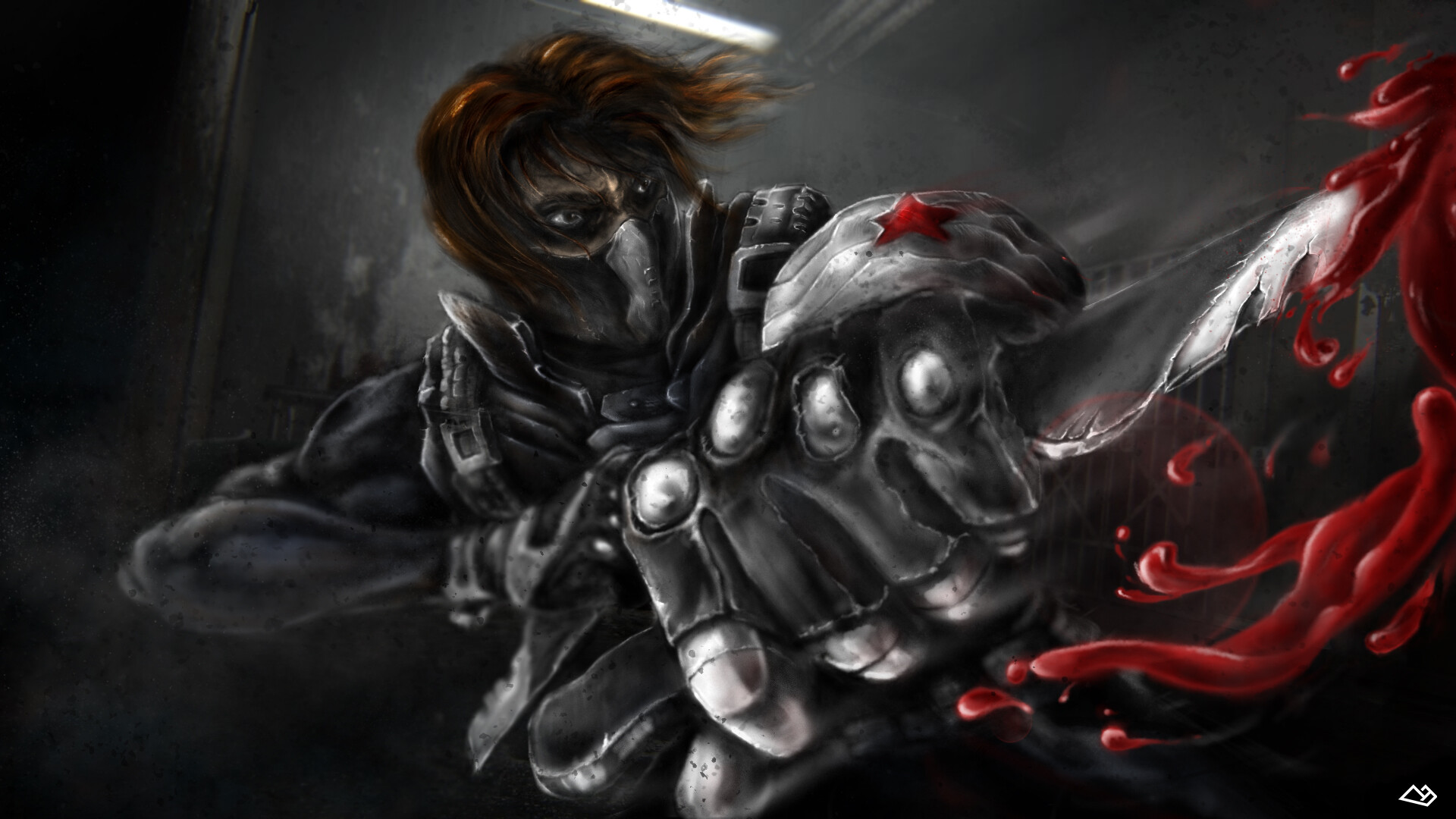 ArtStation - The Winter Soldier (Bucky Barnes)