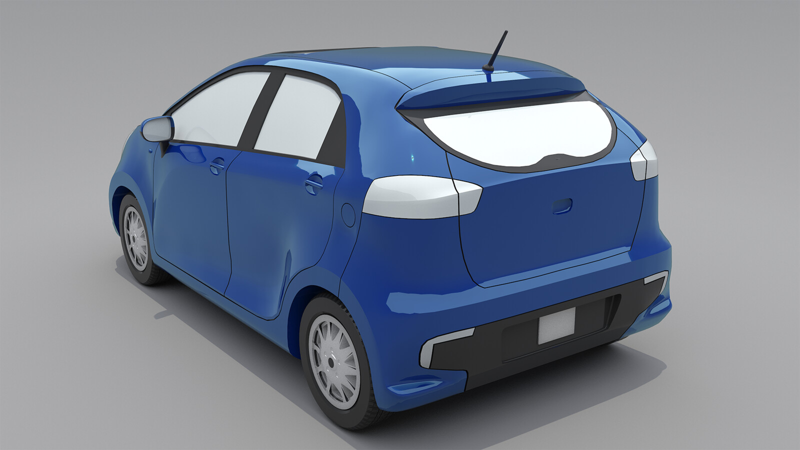 Mark Ferrish - 2015 Kia Rio 3D Model