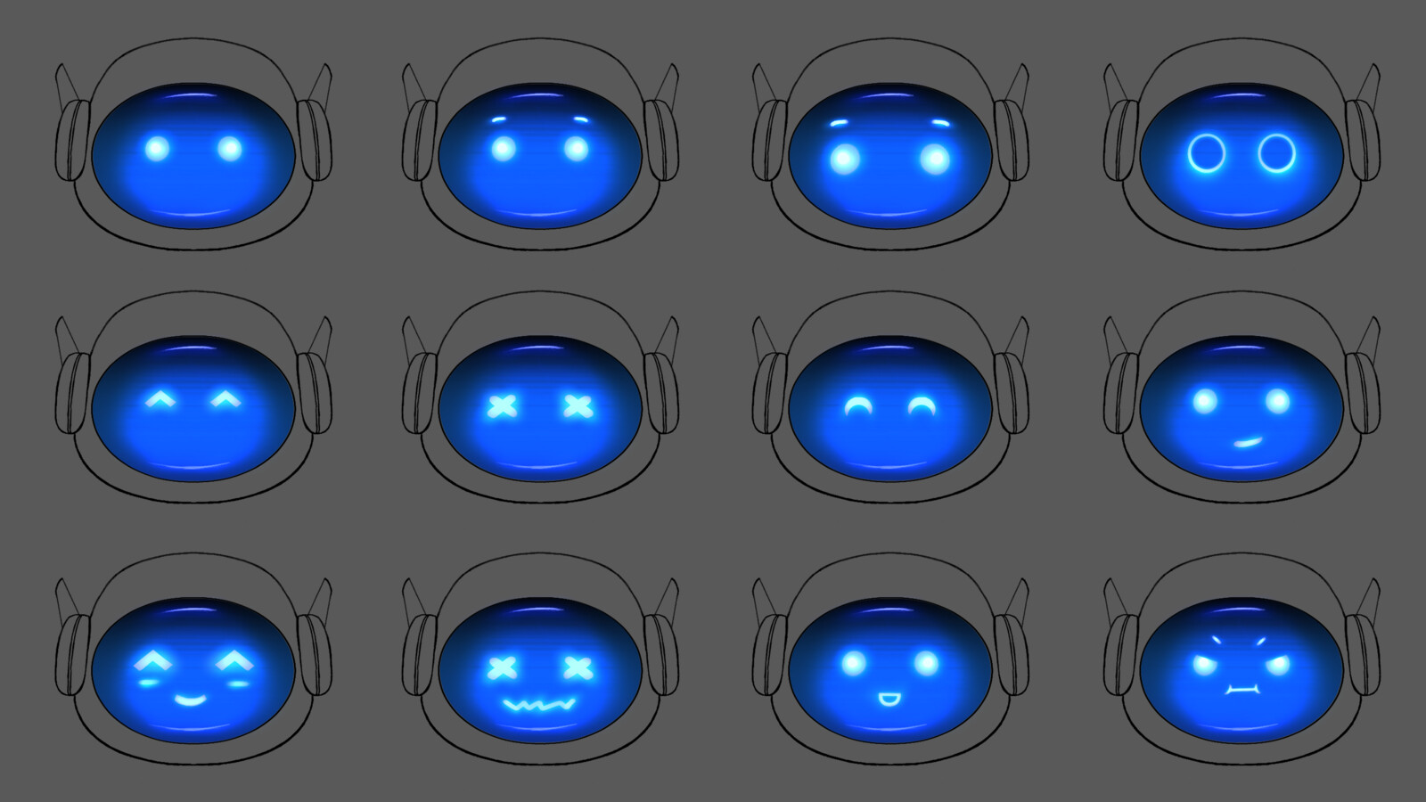 Kara Mendez - Robot - Concept & Color Exploration