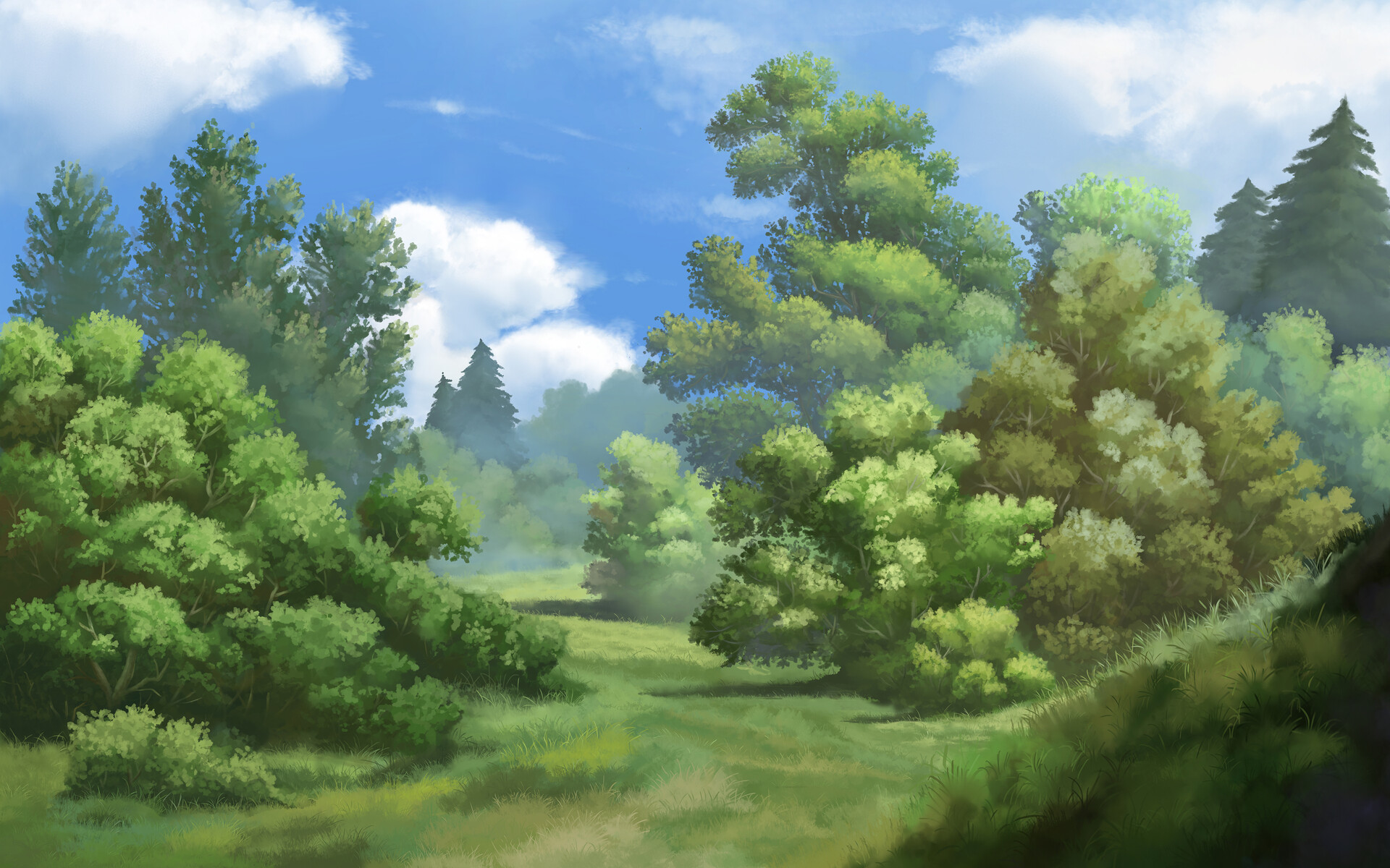 ArtStation - Background study