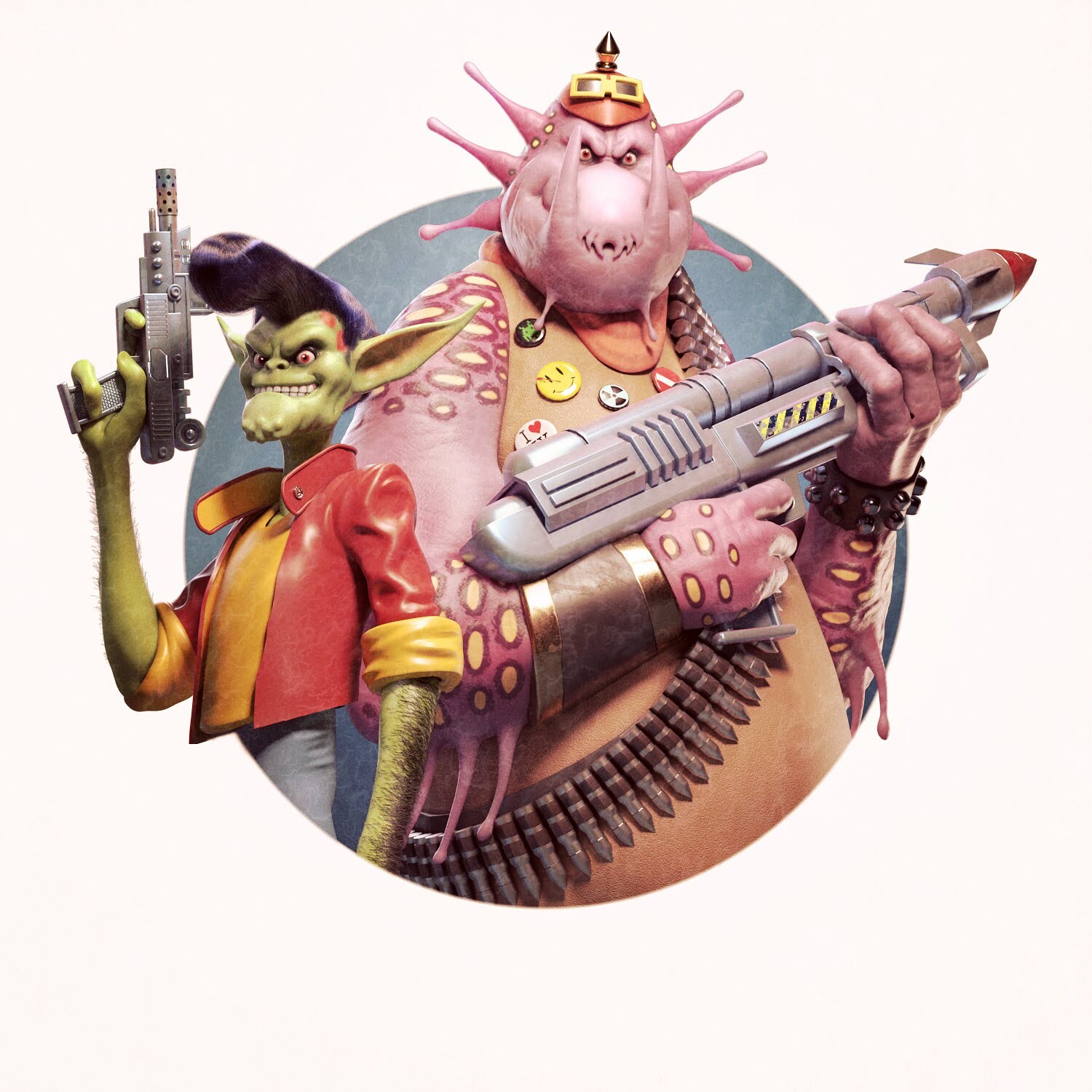 ArtStation - D.R & Quinch