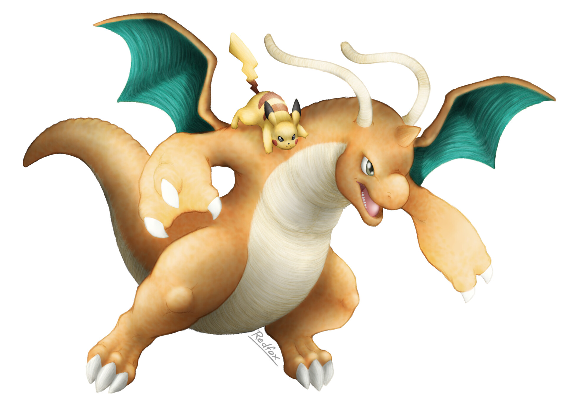 Redfox The Kitsune - Commission #005 : Pokemon