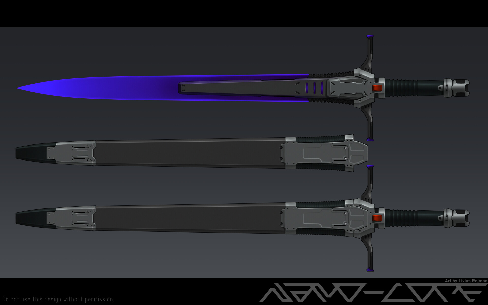 ArtStation - Sci Fi Broadsword