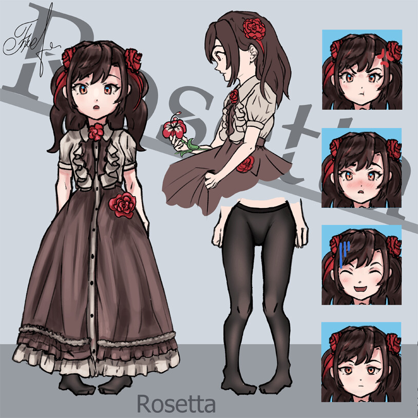 ArtStation - Rosetta- original character