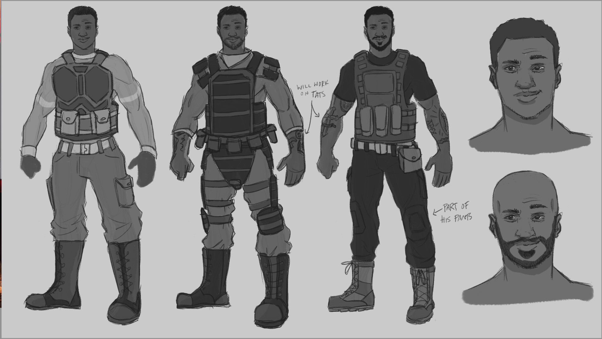 ArtStation - Character clothing concepts