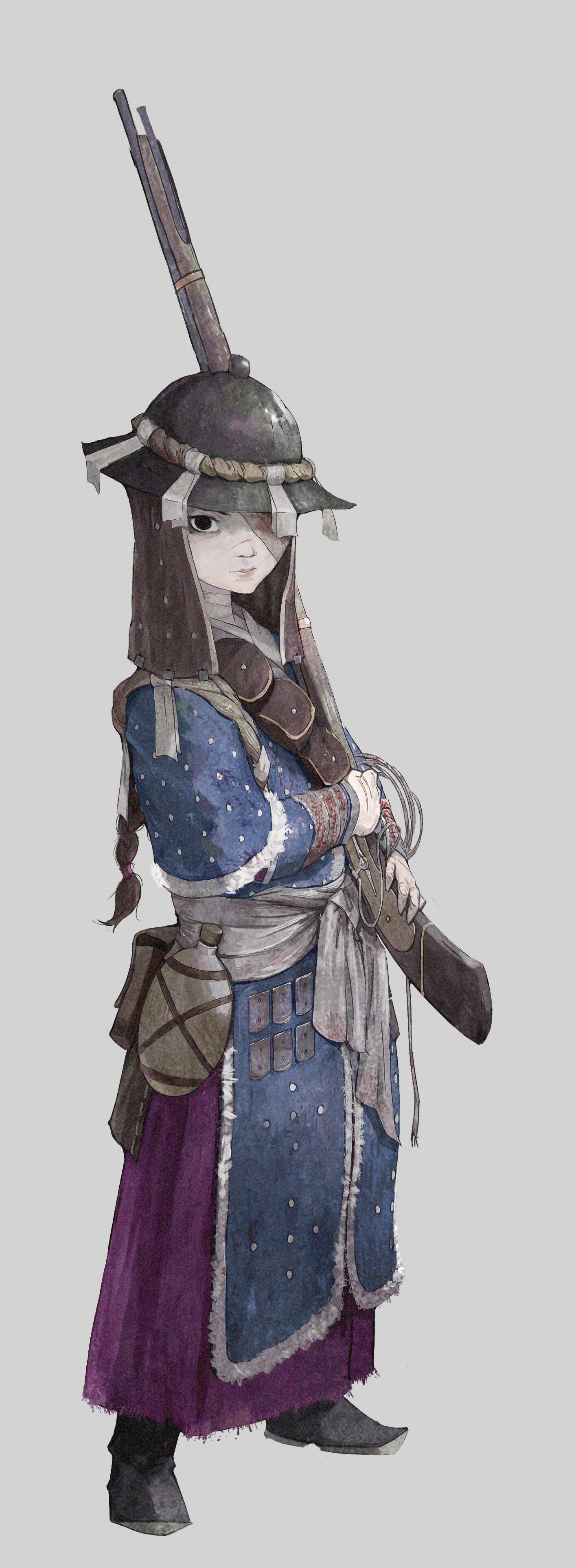 ArtStation - Girl gunner