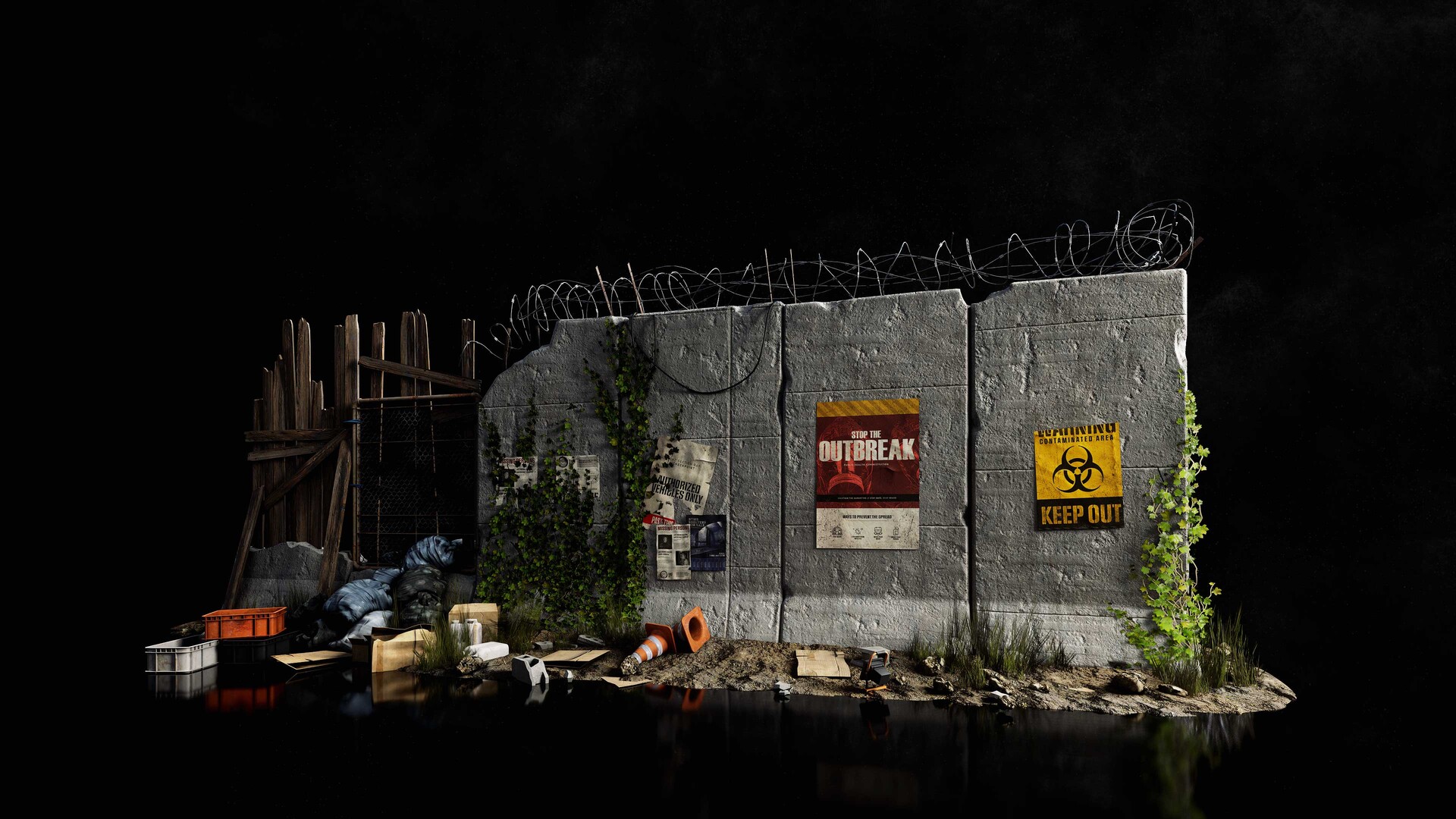 KitBash3D - DMZ - 3D Asset Kit