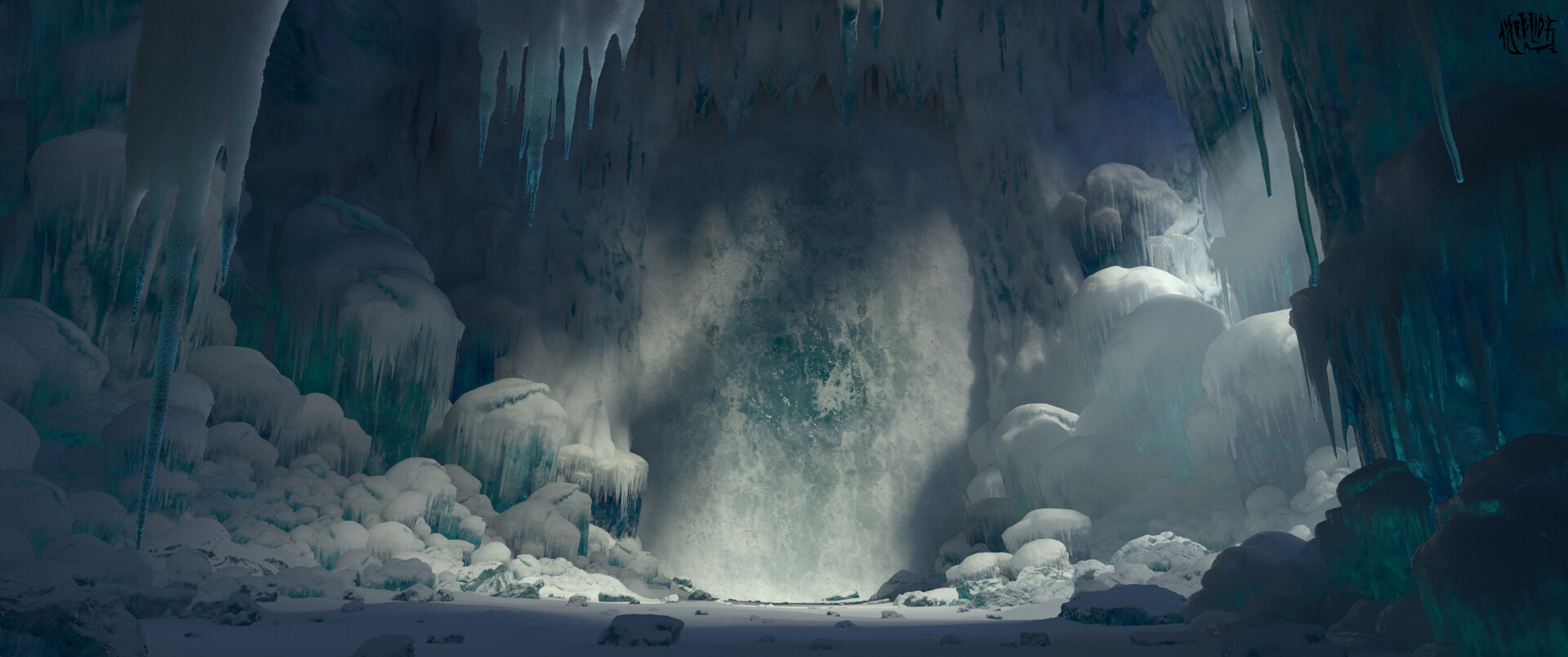 ArtStation - Ice Cavern
