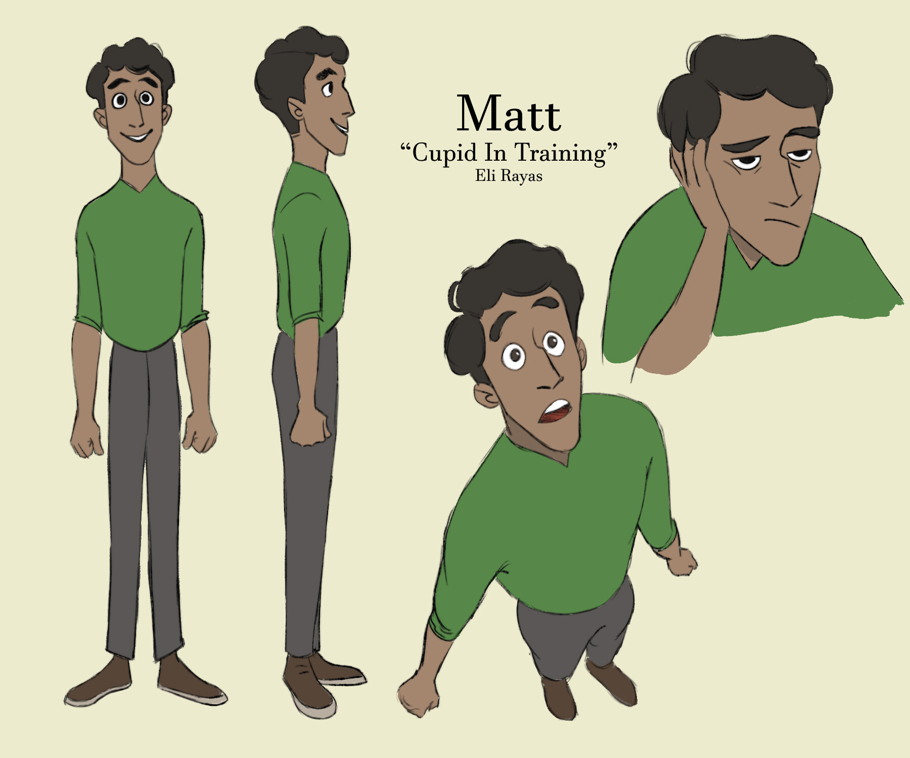 ArtStation - Early Character Designs for Short Film