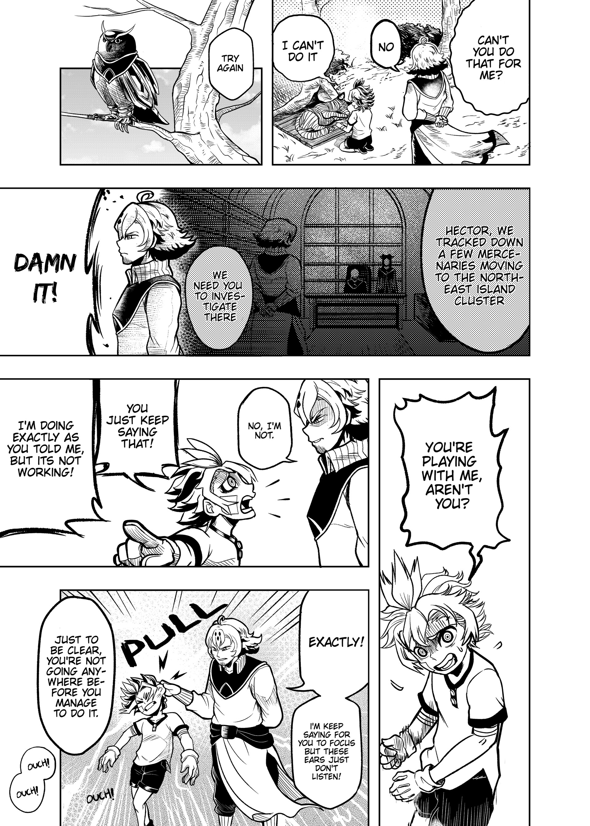 ArtStation - Sukui - Oneshot page 03 (Tezuka manga contest 2020 entry)