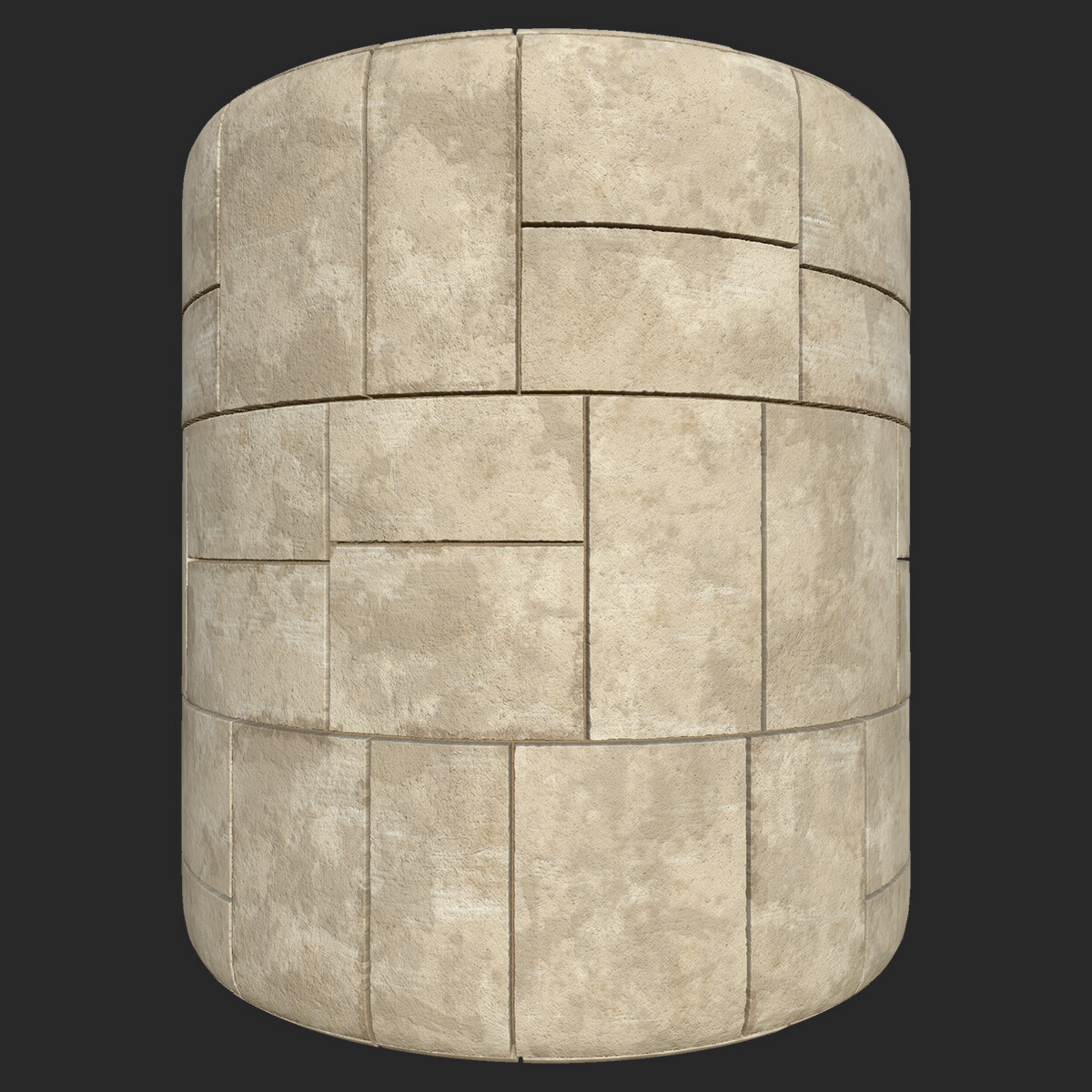 TextureCan - Limestone Floor with Chipped Edges