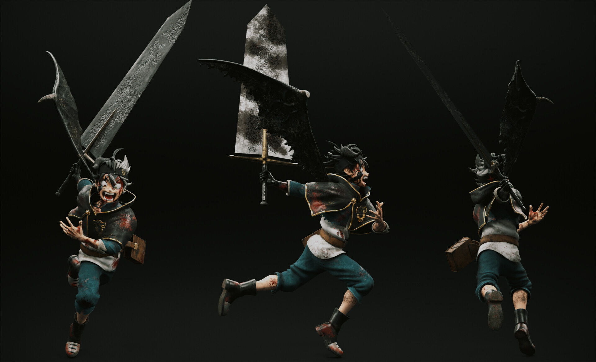 ArtStation - 3D Model Anime