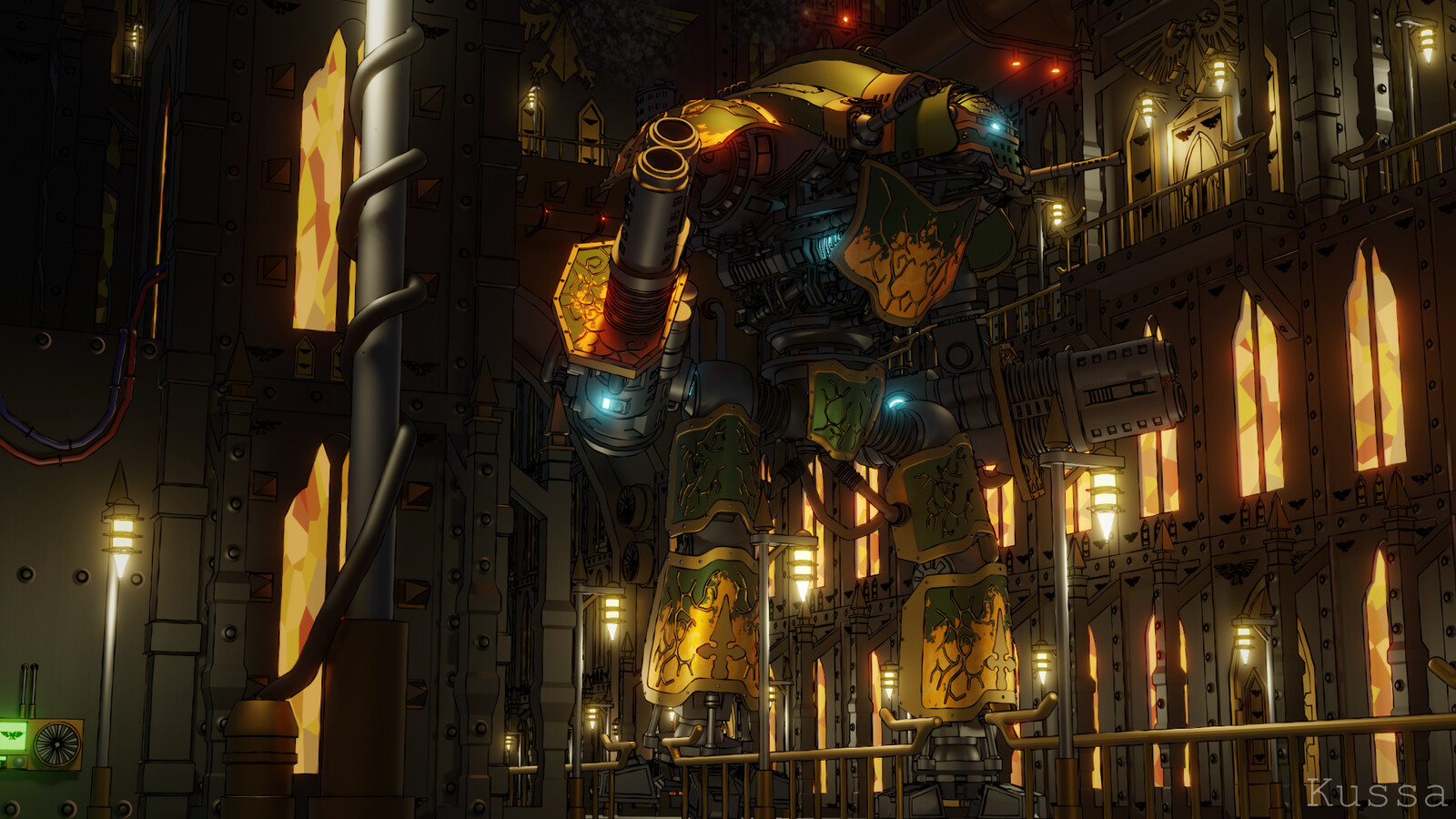 Kussa - Imperial Knight "Embers Bane"