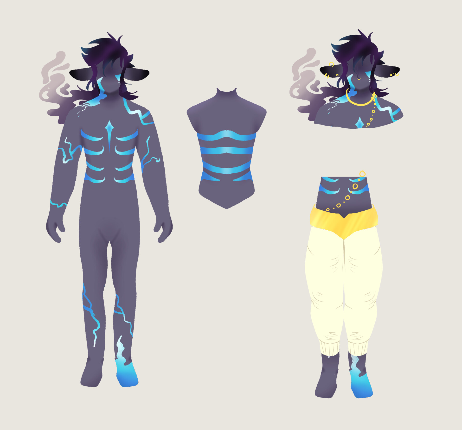 ArtStation - Character Design Commission - Full Process