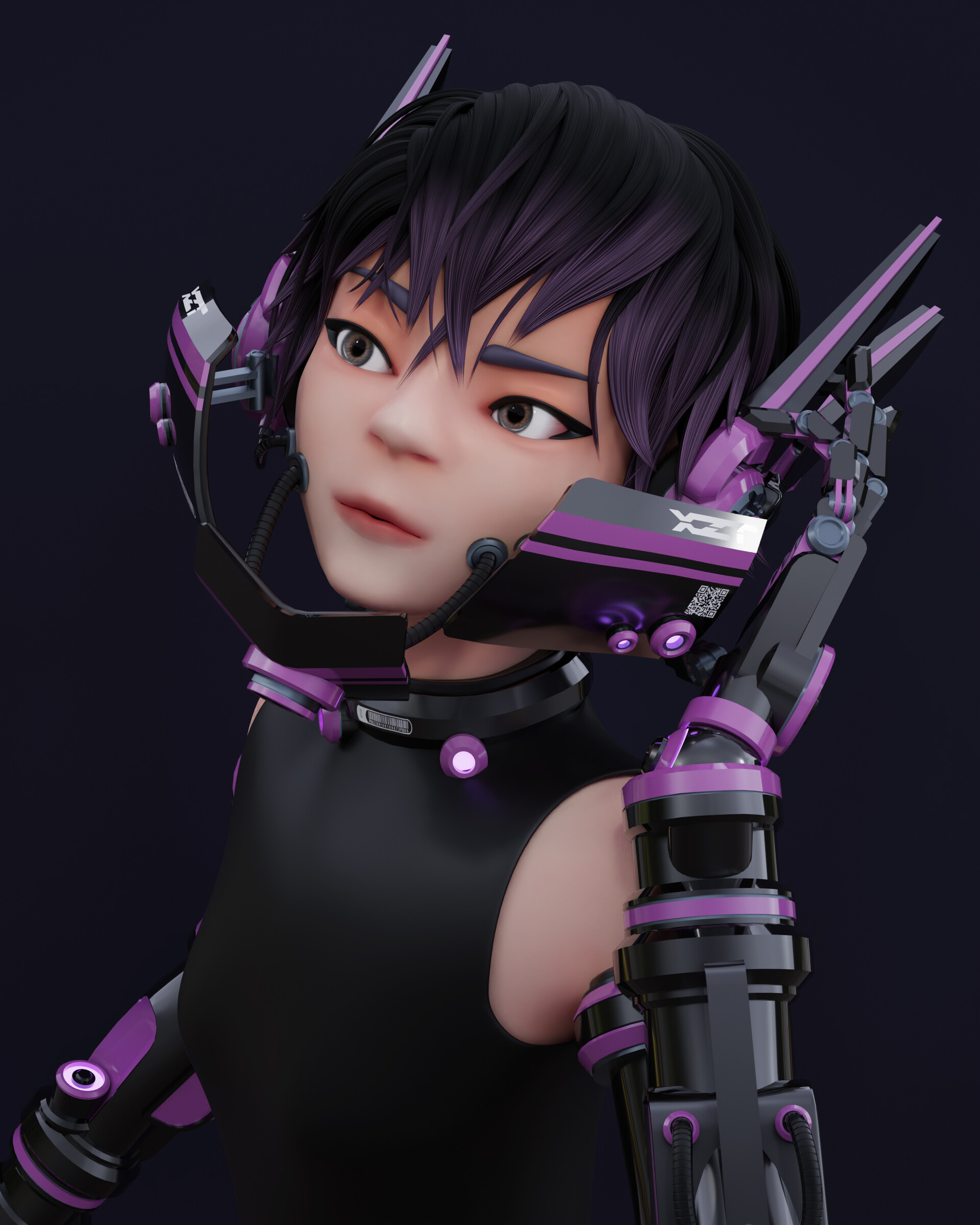 ArtStation - Sayu - RB23 Cyborg