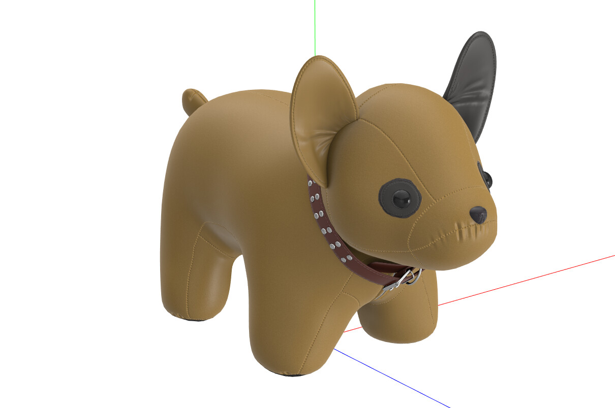 ArtStation - Dog model and texture