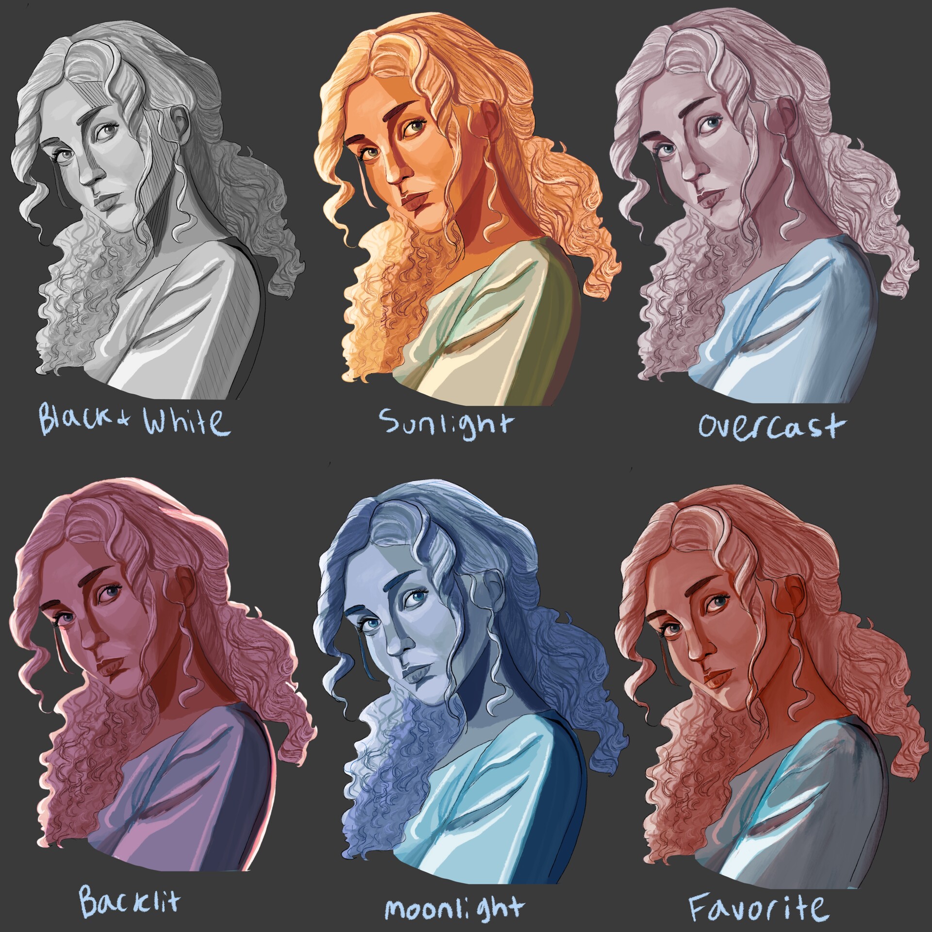 ArtStation - Six Lights Challenge